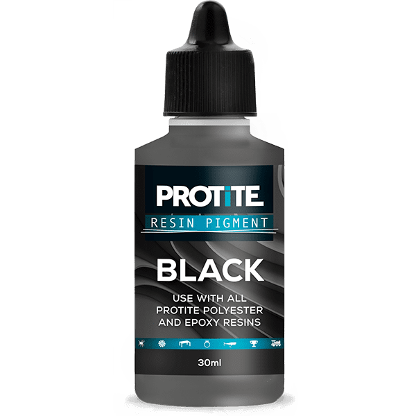 PROTITE RESIN PIGMENT - BLACK 30ML - Guildford Garden Machinery